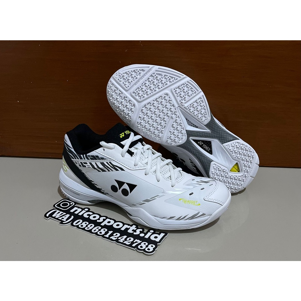 Jual Sepatu Yonex SHB 65Z3 Kento Momota white tiger | Shopee Indonesia