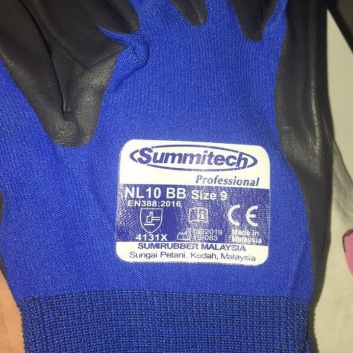Jual Summitech NL-10 BB Multi Purpose Gloves Sarung Tangan Safety ...