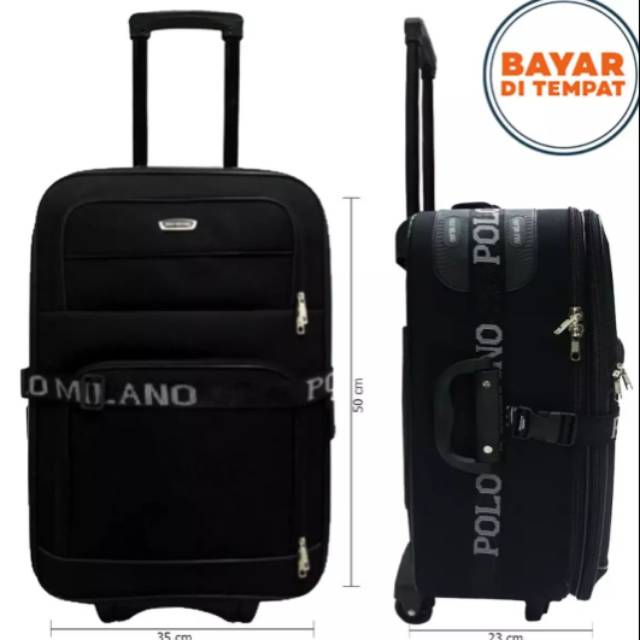 Jual KOPER KANVAS 18 INCHI / KOPER CABIN / KOPER PAKAIAN MURAH | Shopee ...