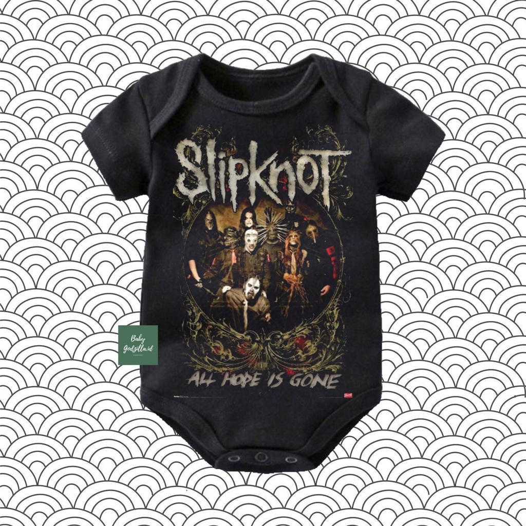 Jual Jumper Bayi Band Music Slipknot / Custom Design Sablon | Shopee ...