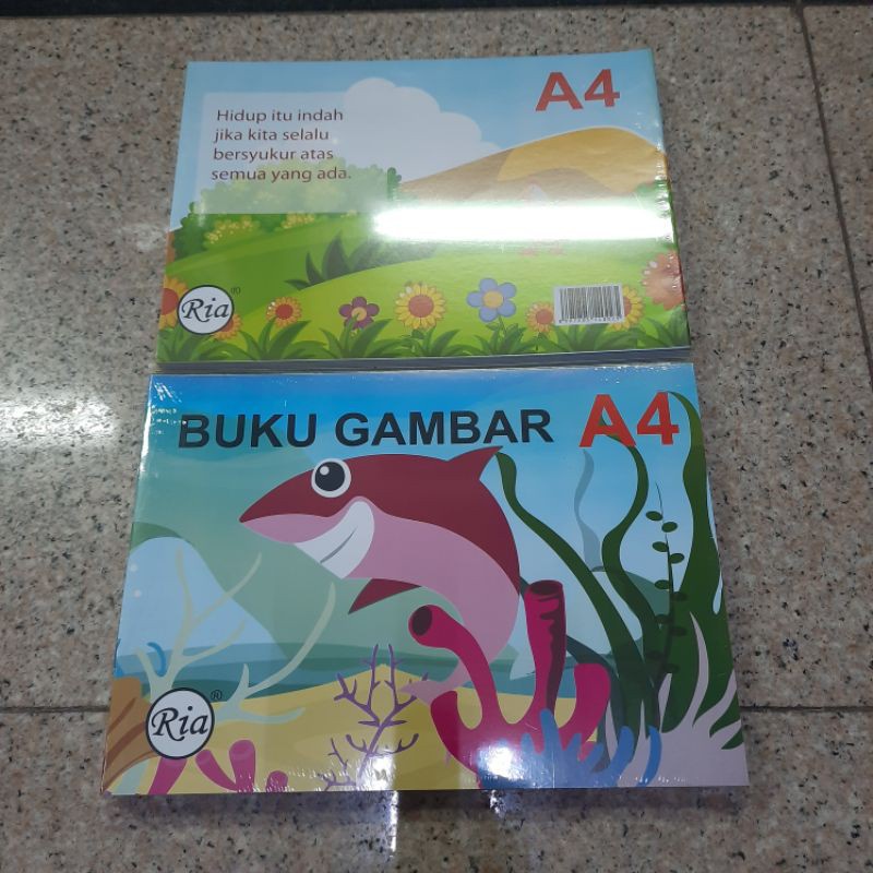 Jual Buku Gambar Ria A4 | Shopee Indonesia