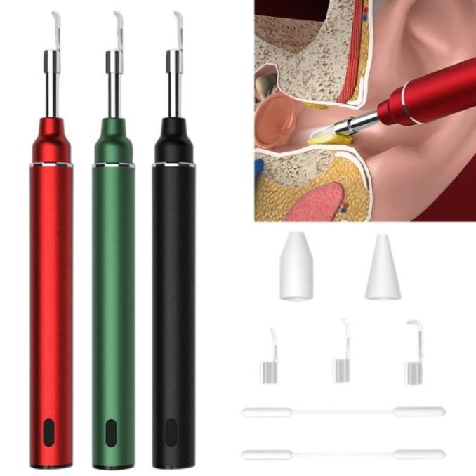 Jual P40 Endoscope Ear Cleaning Spoon Wifi Earpick Visual Ios Android ...
