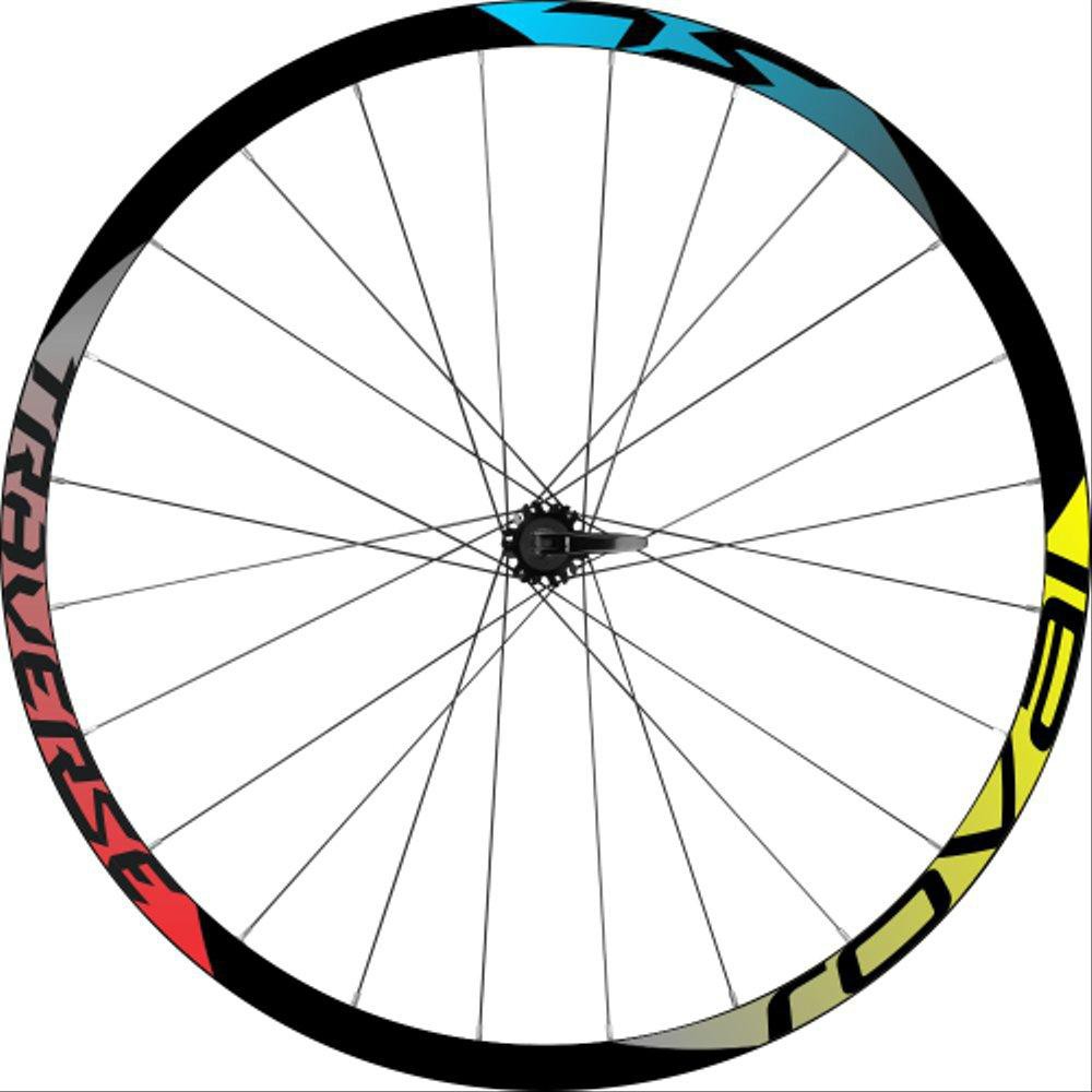 Jual Stiker Rim Sticker Rims Sepeda Roval Traverse SL Rainbow Color 27. ...