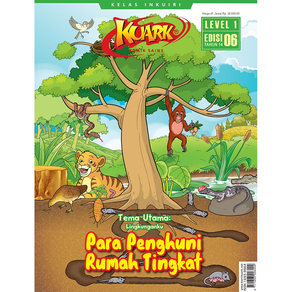 Jual KUARK Komik Sains Level I Edisi 6 Tahun XIV | Shopee Indonesia