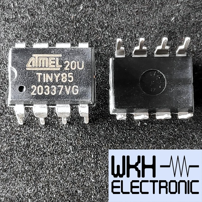 Jual ORIGINAL ATTINY85-20PU ATTINY85 20PU 8 Bit Microcontroller DIP 8 Pin | Shopee Indonesia