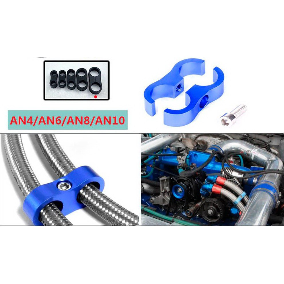 Jual SELANG BRAIDED CLAMP KLEM AN10 | Shopee Indonesia