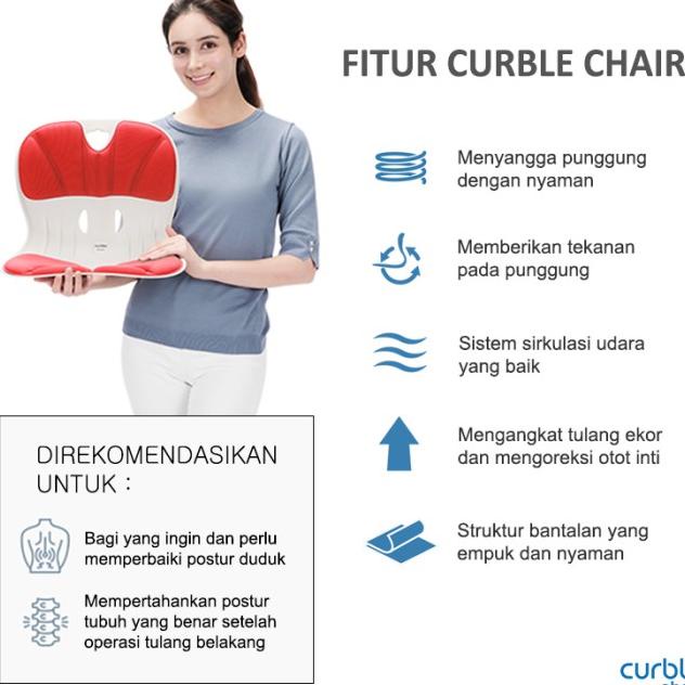 Jual Harga Spesial Curble Chair / Sandaran Kursi Penyangga Punggung (1 pcs) Paling Dicari ...