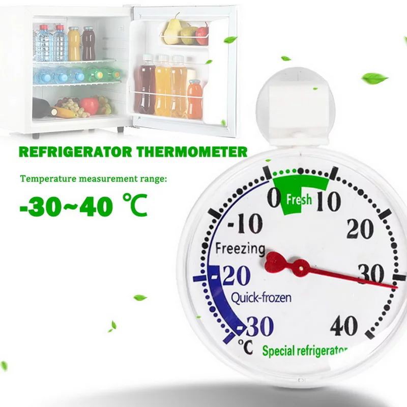 Jual termometer thermometer analog pengukur suhu kulkas chiller freezer ...