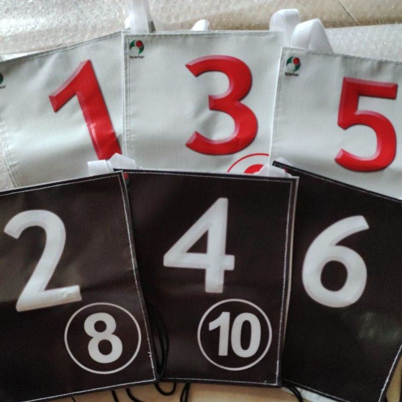 Jual Gateball nomor dada MMT untuk pertandingan. | Shopee Indonesia