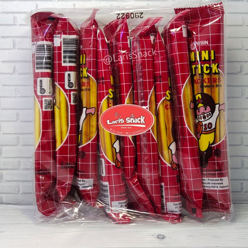 Jual Nissin Mini Stick Merah 25gr (isi 10) | Shopee Indonesia