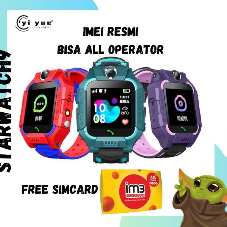Jual Jam Tangan Imo Anak Anti Air Z5 / Z6 Gps Tracker Sos Ter Memantau ...