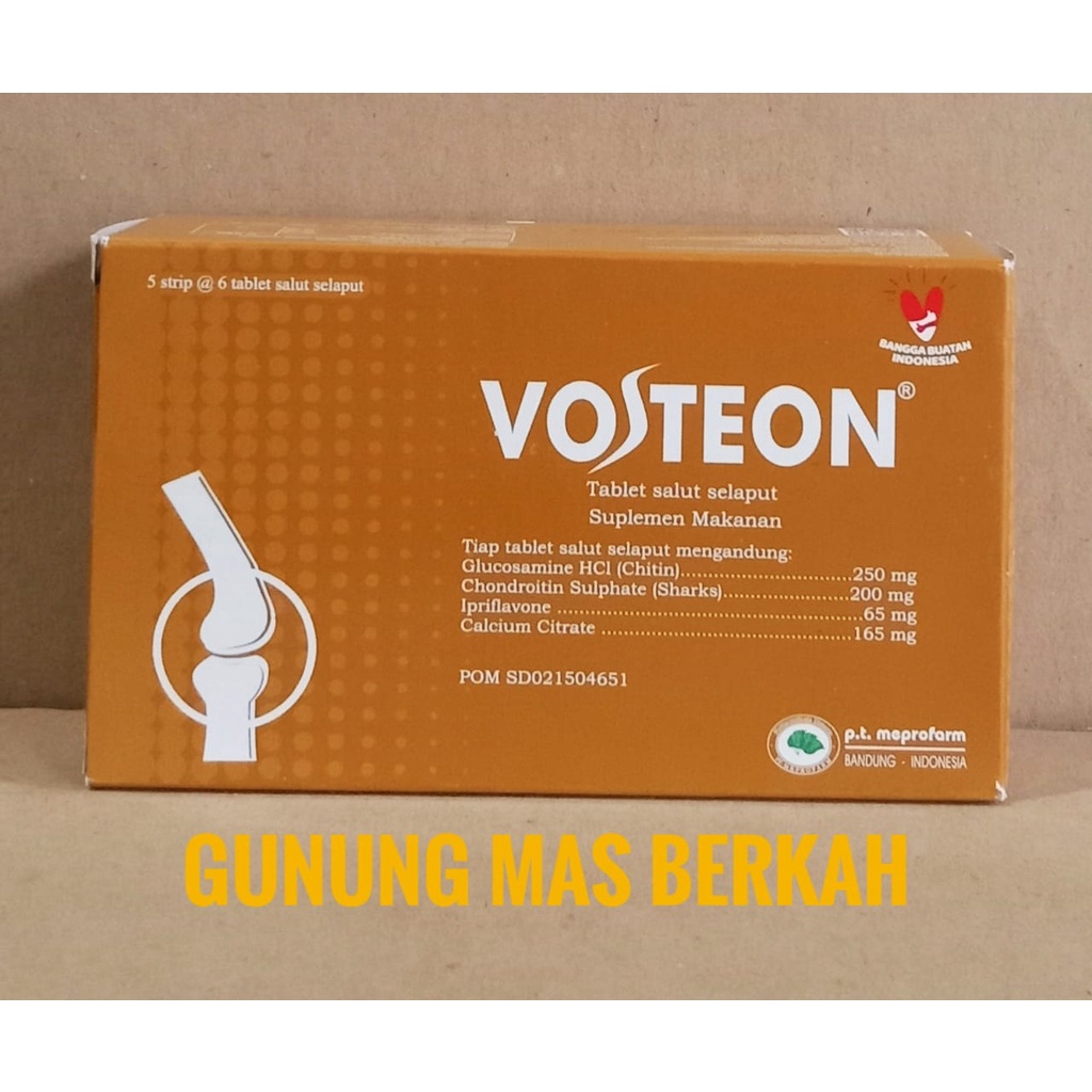 Jual VOSTEON Vosteon vosteon fosteon FC Tablet - memelihara kesehatan ...