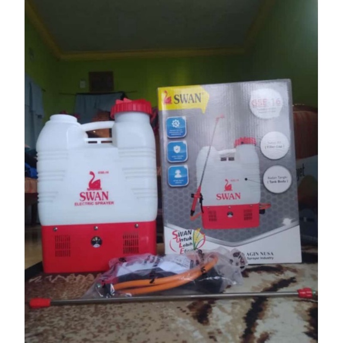 Jual SPRAYER ELEKTRIK SWAN / TANGKI SWAN ELEKTRIK / SEMPROTAN SWAN ...