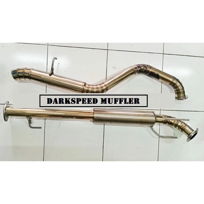 Jual Tailpipe + Muffler Knalpot Toyota Fortuner Diesel 2kd non VNT ...