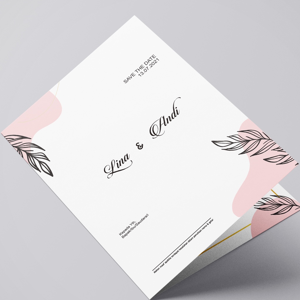 Jual UNDANGAN PERNIKAHAN CUSTOM MURAH VINTAGE UNIK ELEGAN UNDANGAN ...