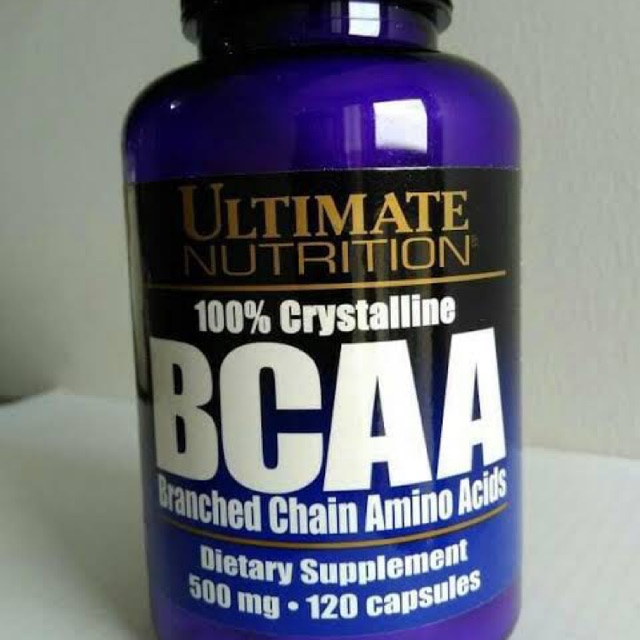 Jual BCAA Ultimate Nutrition 500mg 120capsules *ORI BPOM* | Shopee ...
