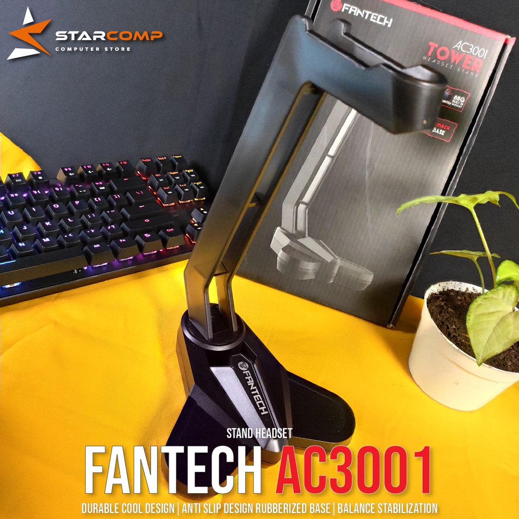 Jual Fantech Gaming Headset Stand AC3001 Tower Dudukan Headphone ...