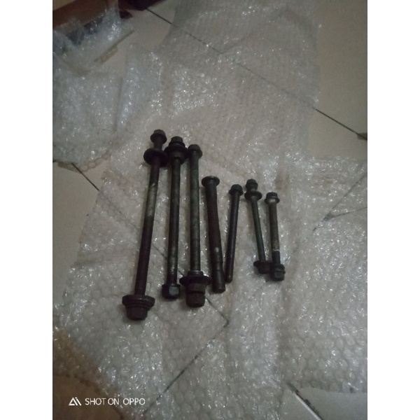 Jual BAUT MONTING MESIN RX S, as roda depan, belakang,as swing arm Yamaha YT 115 | Shopee Indonesia
