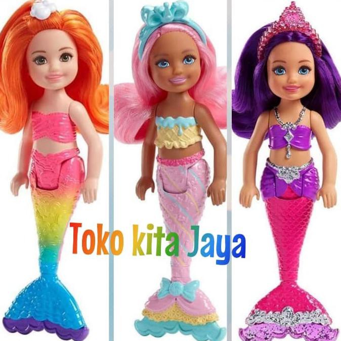 Jual Promo Mainan Anak Perempuan Barbie Ori Mattel Mermaid Duyung ...