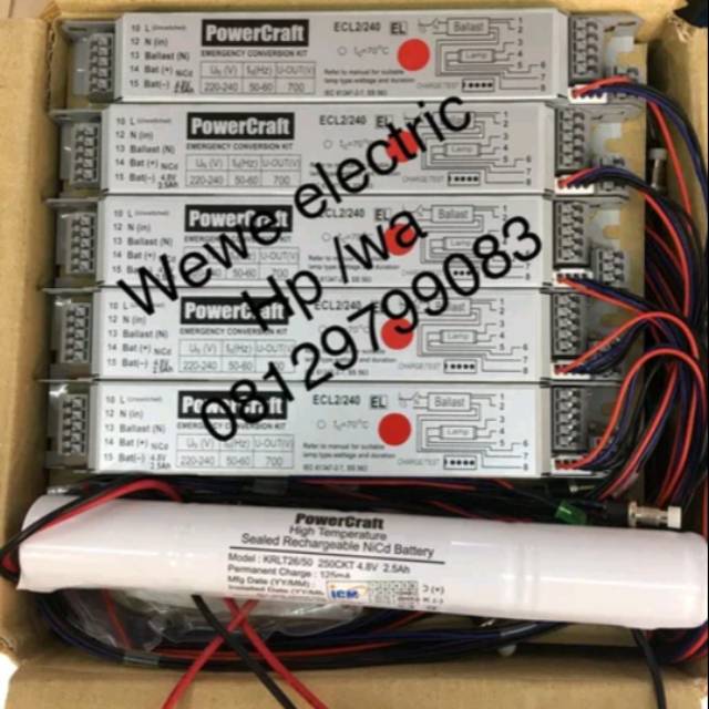 Jual Batere battery powercraft power craft tl biasa tipe ecs 36/240 ...