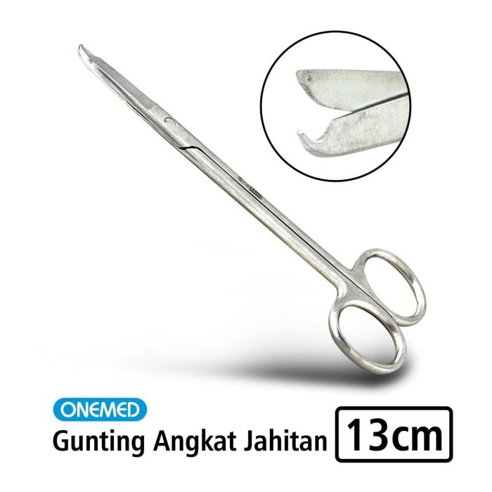 Jual Gunting Angkat Jahitan Stainless Steel Onemed 13 Cm | Shopee Indonesia