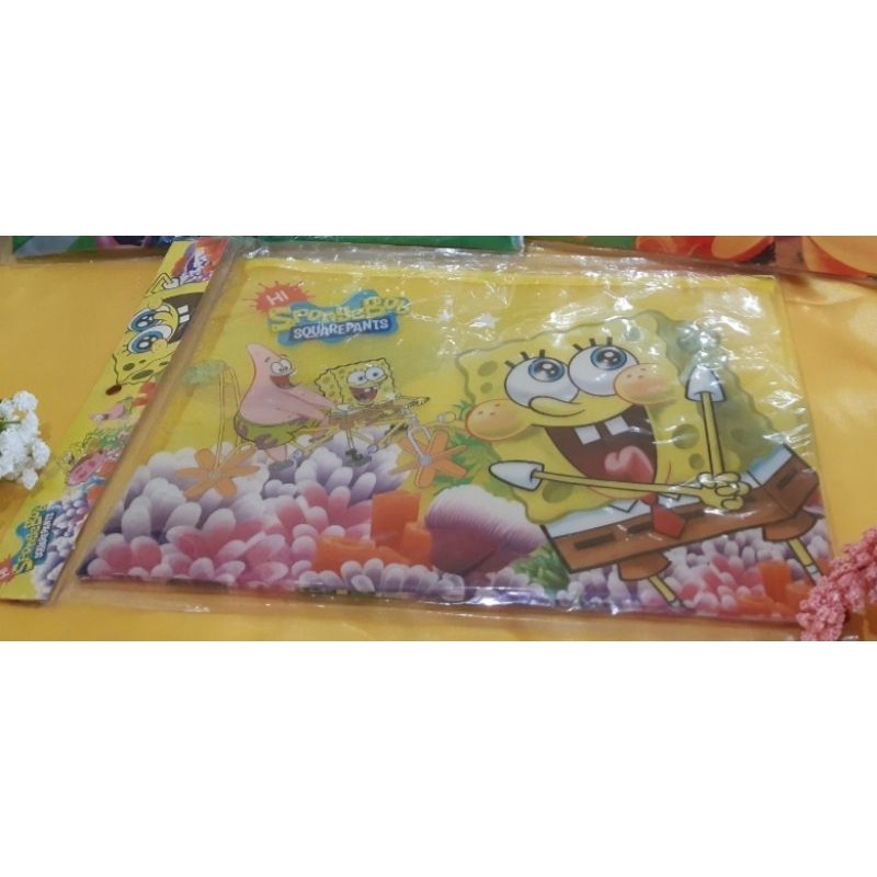 Jual Map Folder Karakter Resleting (Spongebob,Winne The Pooh,Mickey ...