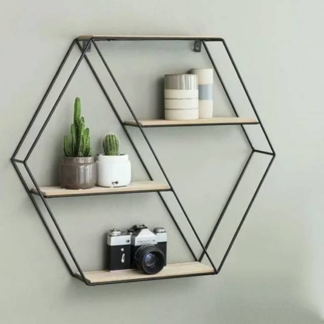Jual Rak dinding tempel serbaguna - standing pot bunga - Hiasan dinding ...