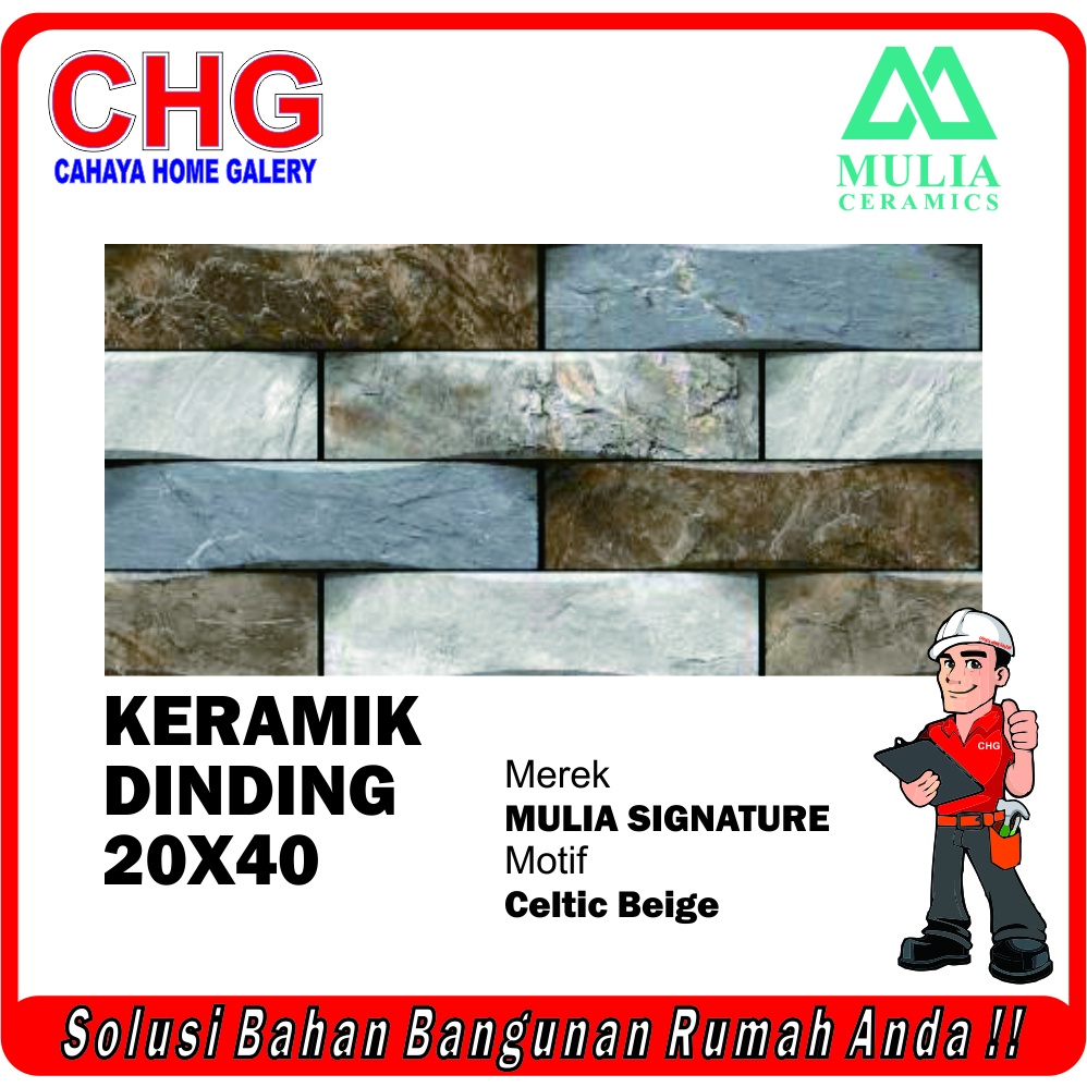 Jual Keramik 20x40 Mulia Signature Celtic Series WALL TILES | Shopee ...
