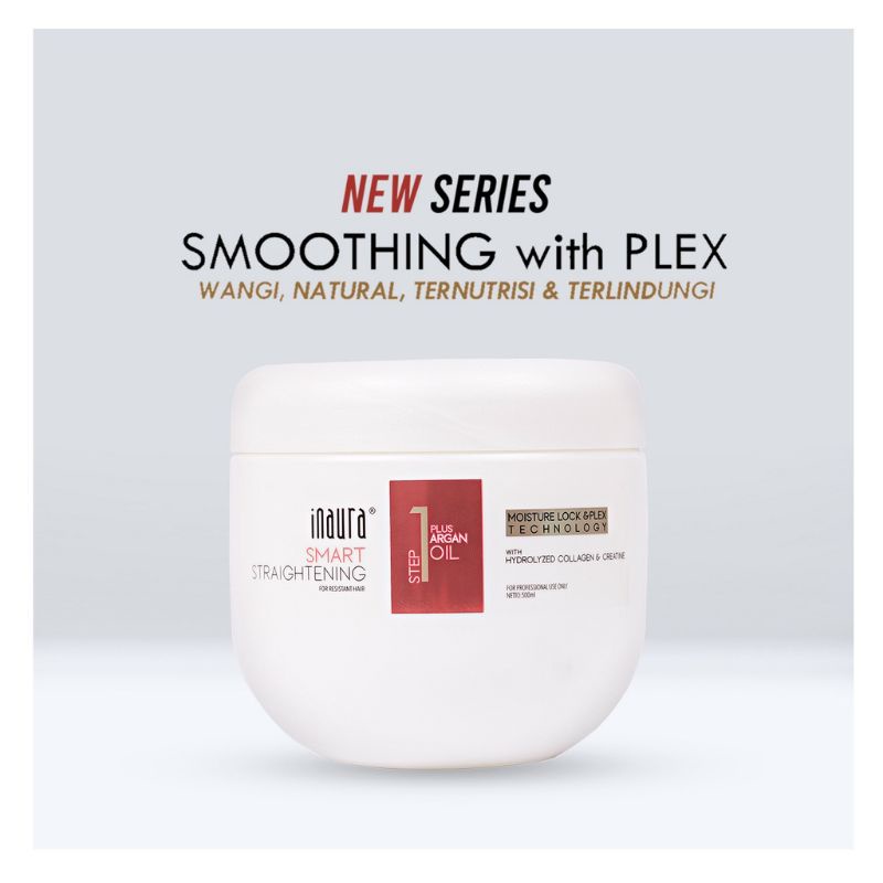 Jual INAURA STRAIGHTENING / SMOOTHING/ PELURUS RAMBUT | Shopee Indonesia
