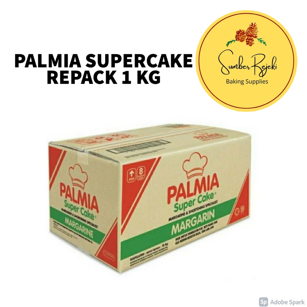 Jual Palmia Supercake / Super Cake Margarin 1 KG | Shopee Indonesia