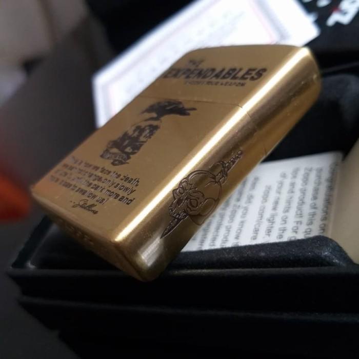 Jual RARE zippo limited edition THE EXPENDABLES WAR SKULL army CROWS ...