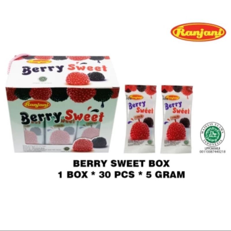 Jual Ranjani Berry Sweet isi 30pc /pak | Shopee Indonesia