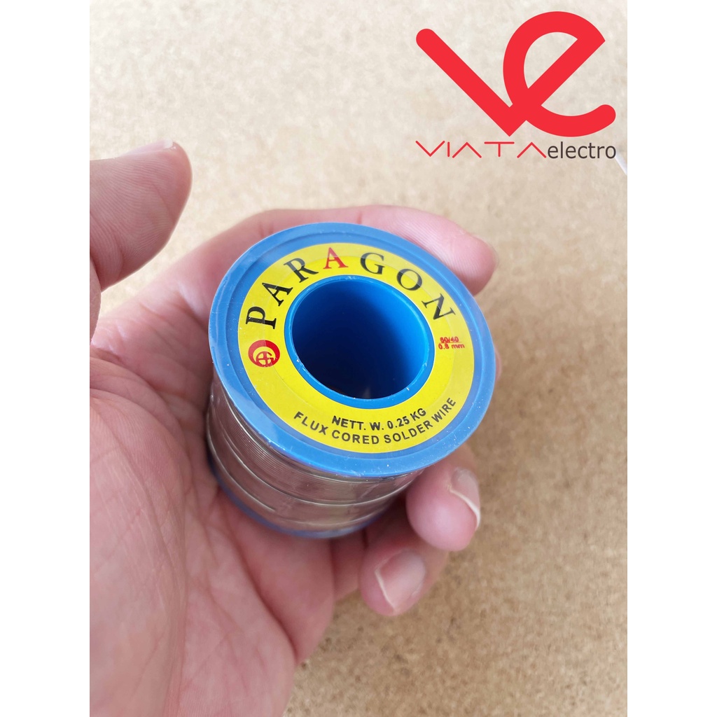 Jual TIMAH SOLDER PARAGON 1/4Kg 0,25Kg 60/40 0,8mm ups KAWAT TENOL ...