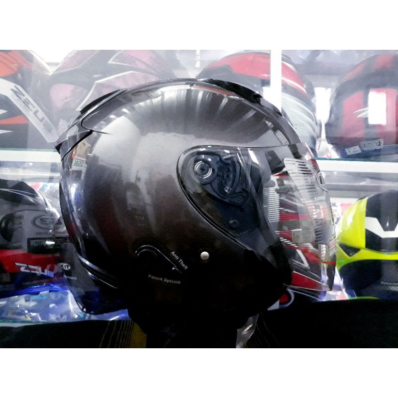 Jual INK METRO 2 SOLID | GUNMETAL | INK HELM METRO ORIGINAL DOUBLE ...