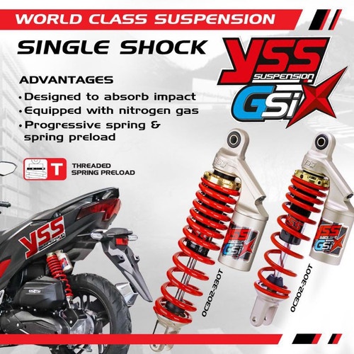 Jual Shock YSS G-Six 330mm Honda Vario 125 Vario 150 Original | Shopee ...