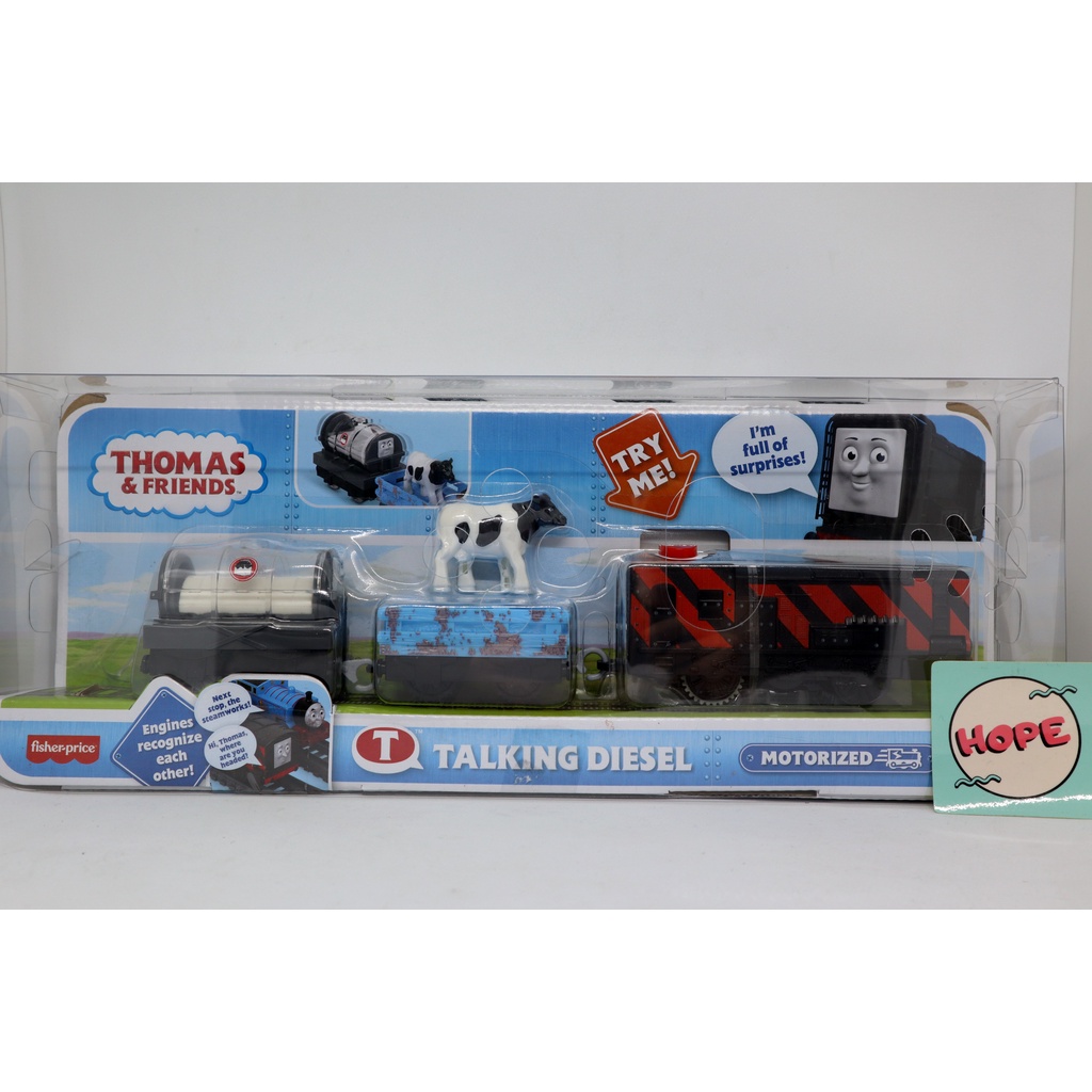 Jual Thomas and Friends Motorized Engine Talking Diesel Original Fisher ...