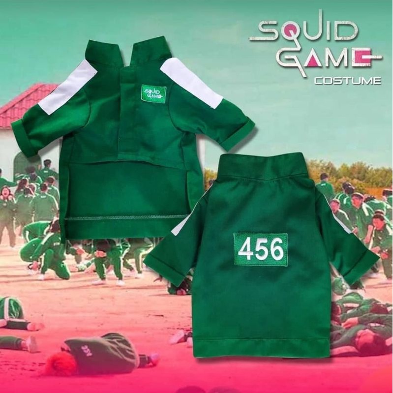 Jual Squid Game Seong Gi Hun Uniform Costume Anjing Kucing Hewan ...