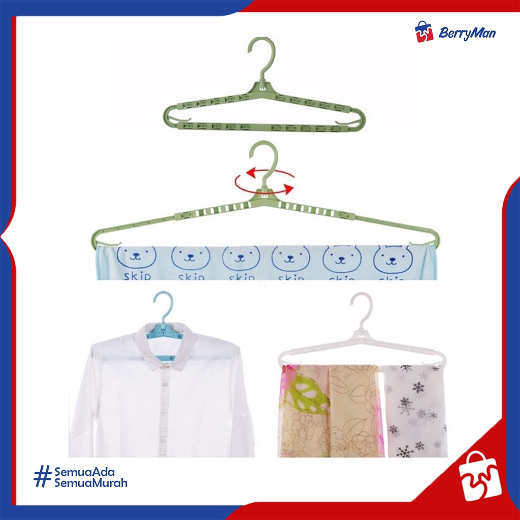 Jual GANTUNGAN TARIK HANGER Handuk Gamis Sajadah Serbaguna | Shopee ...