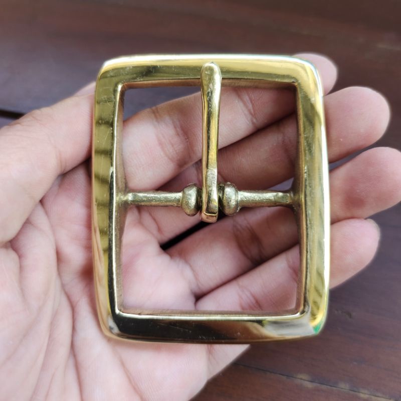 Jual Kepala Gesper Kuningan Buckle Brass M1 | Shopee Indonesia