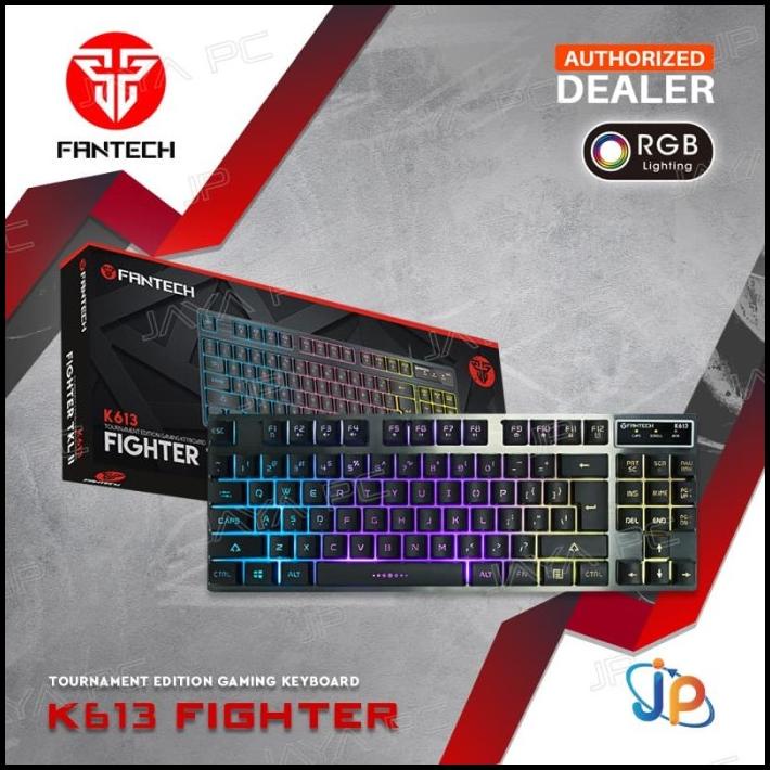 Jual Keyboard Gaming Fantech Fighter Ii K613 Tkl Tenkeyless Rgb | Shopee Indonesia