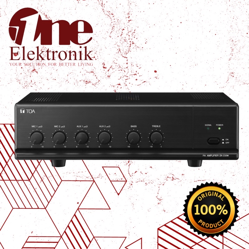 Jual Ampli TOA 30 watt ZA- 230 W PA Amplifier | Shopee Indonesia