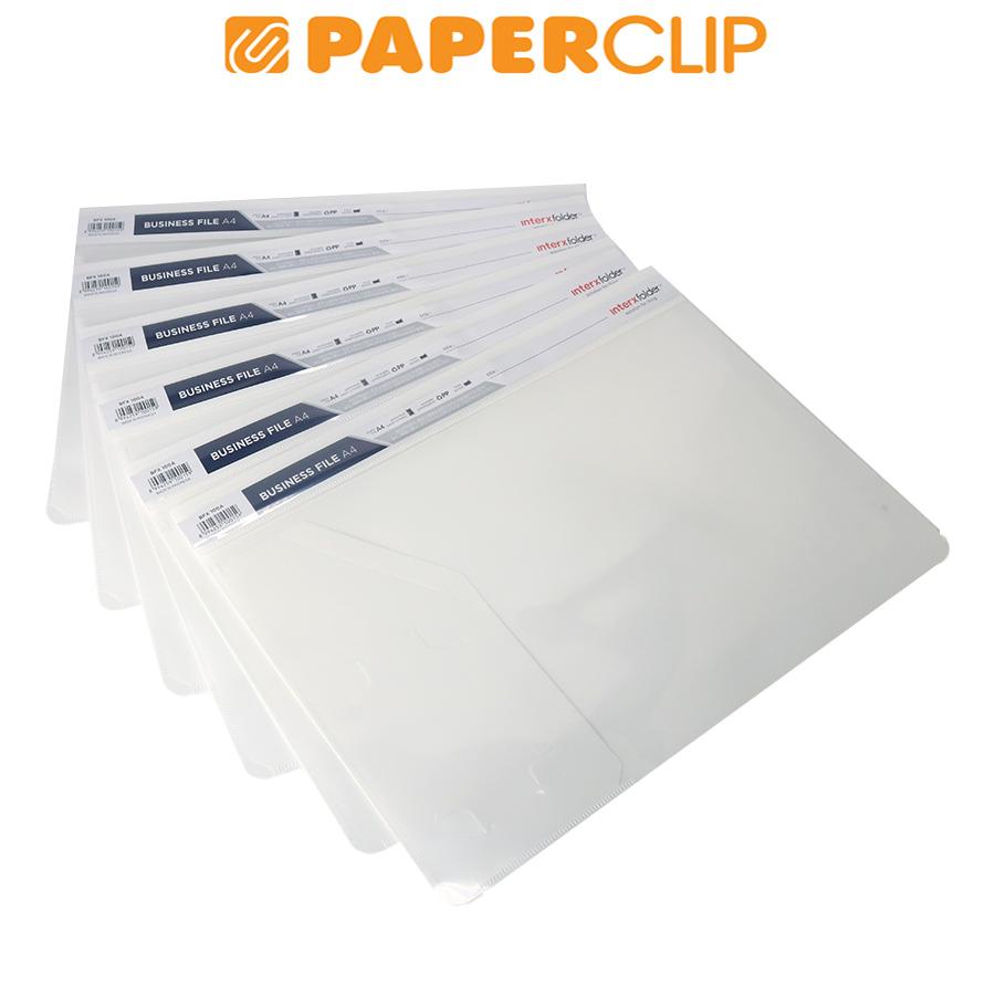 Jual MAP / BUSINESS FILE INTERX BFX100A ISI 6 A4 WHITE | Shopee Indonesia