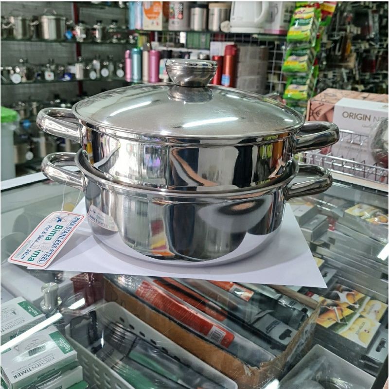 Jual B2007024SS Bima Prima Steamer Set D24cm | Shopee Indonesia