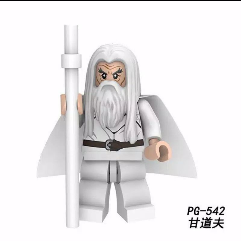 Jual Lego Saruman White Wizard Lord Of The Ring The Hobbit Pogo PG 542 ...