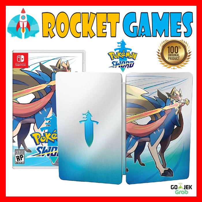 Jual Nintendo Switch Pokemon Sword Steelcase Edition | Shopee Indonesia