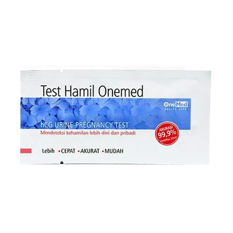 Jual Tes hamil Onemed Strip Tes Pack Test Pack Tespek HCG kehamilan ...
