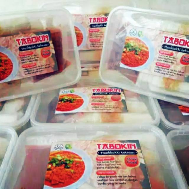 Jual TABOKIN TOPOKI / TTEOBOKKI / TOPPOKI KOREAN FOOD { HALAL ...