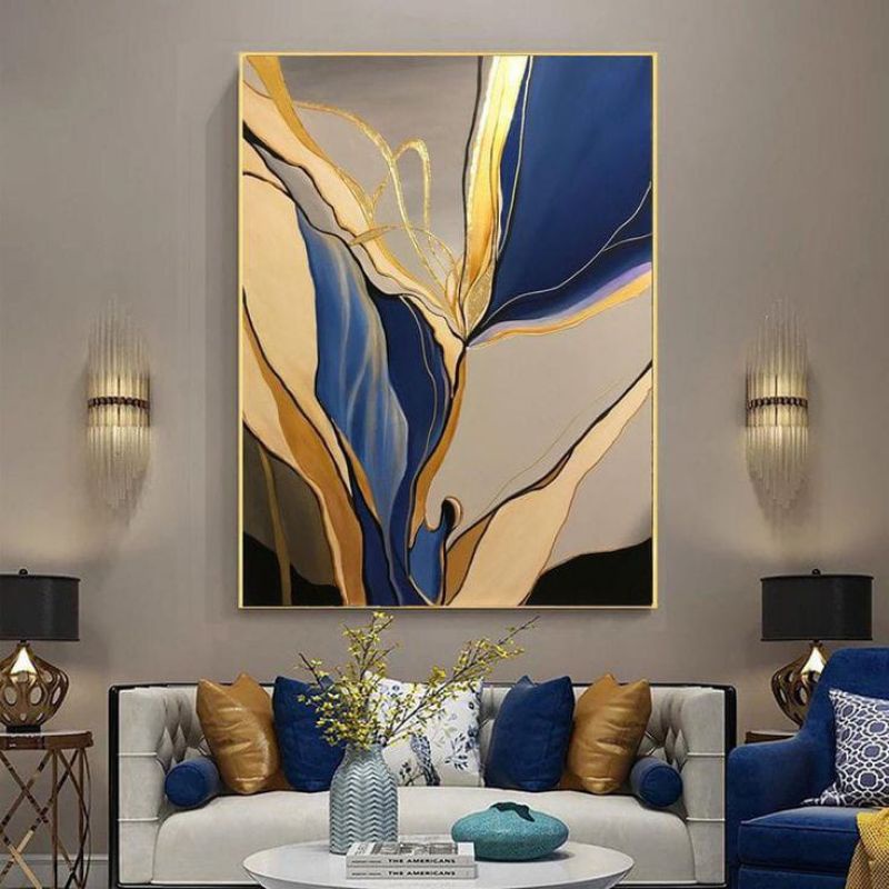 Jual lukisan modern abstrak teksture,lukisan aesthetic,lukisan modern ...