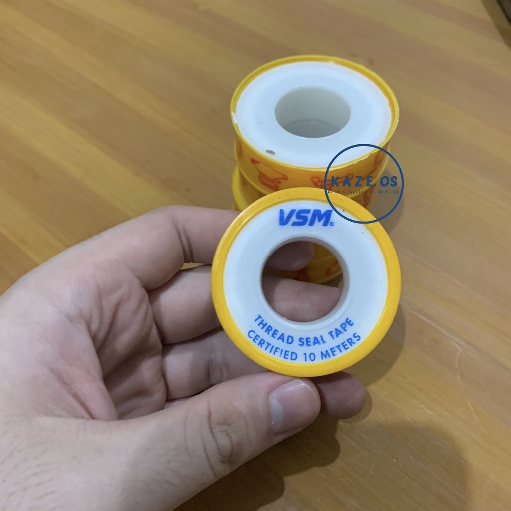 Jual ASLI 100% PREMIUM TBA CAB LEM PLESTER SEALTAPE 10 METER SELOTIP KRAN PIPA VIPER ONDA VSM ...