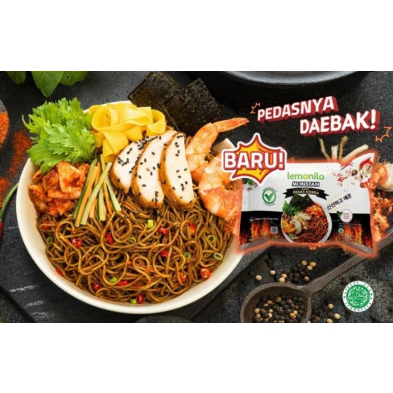 Jual Lemonilo - Mie Instan Korea - Mi Pedas | Shopee Indonesia